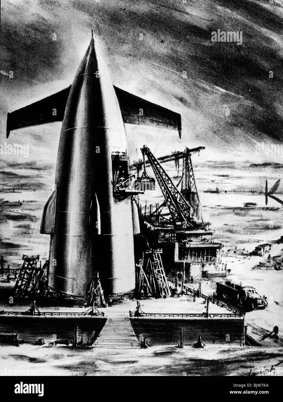 1950s Concept Spacecraft
