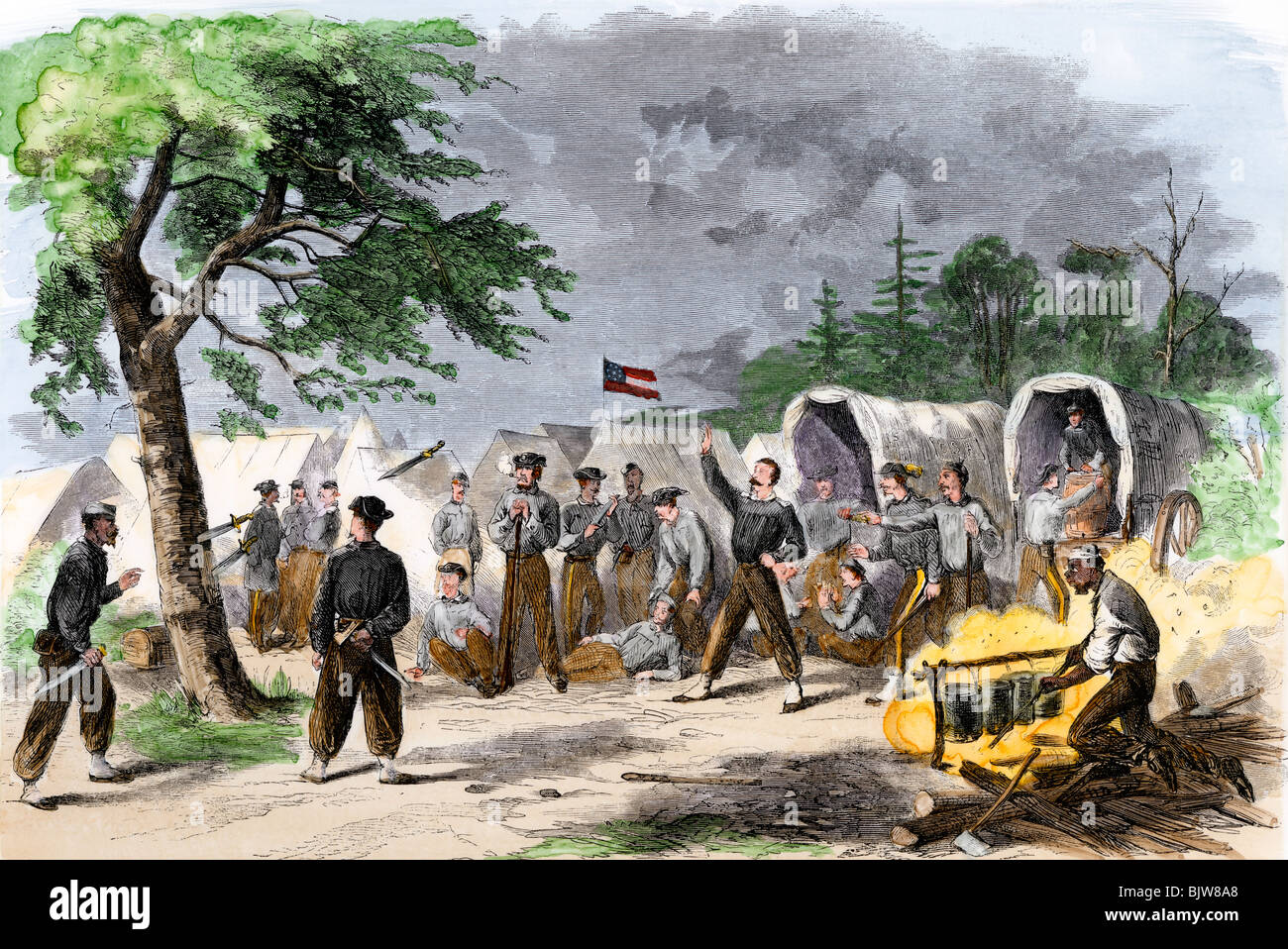Confederate soldiers civil war hi-res stock photography and images - Alamy