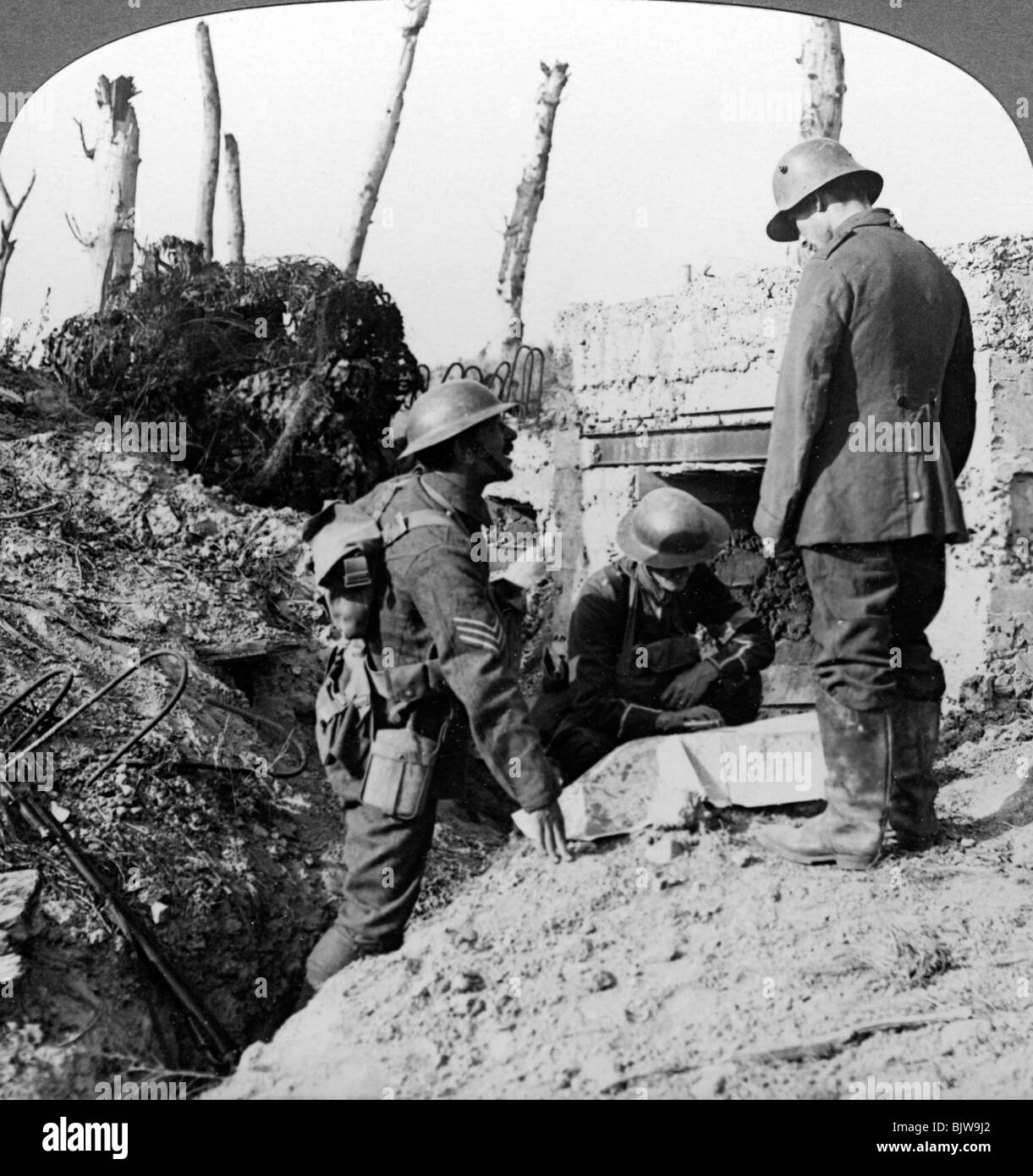 World war one wwi military army prisoners of war german Black and White ...