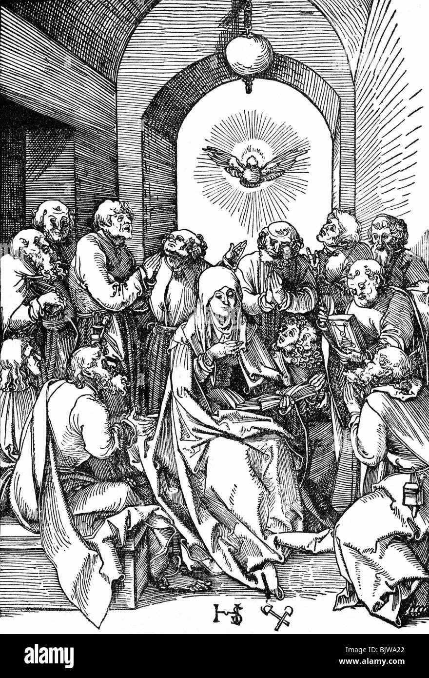 The outpouring of the holy spirit hi-res stock photography and images ...