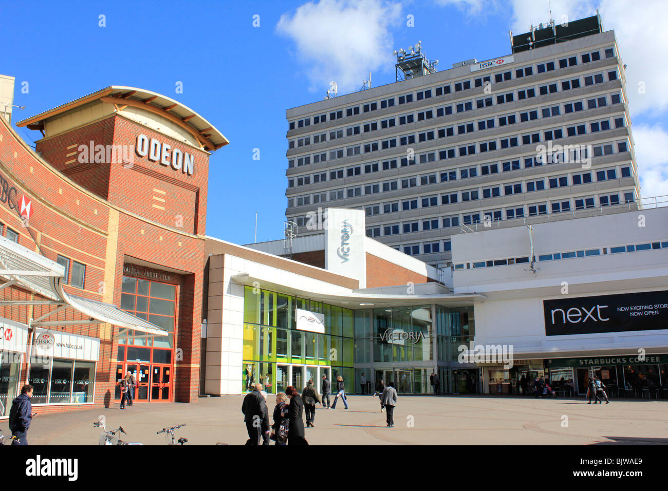 southend on sea town centre high street essex england uk gb Stock Photo ...