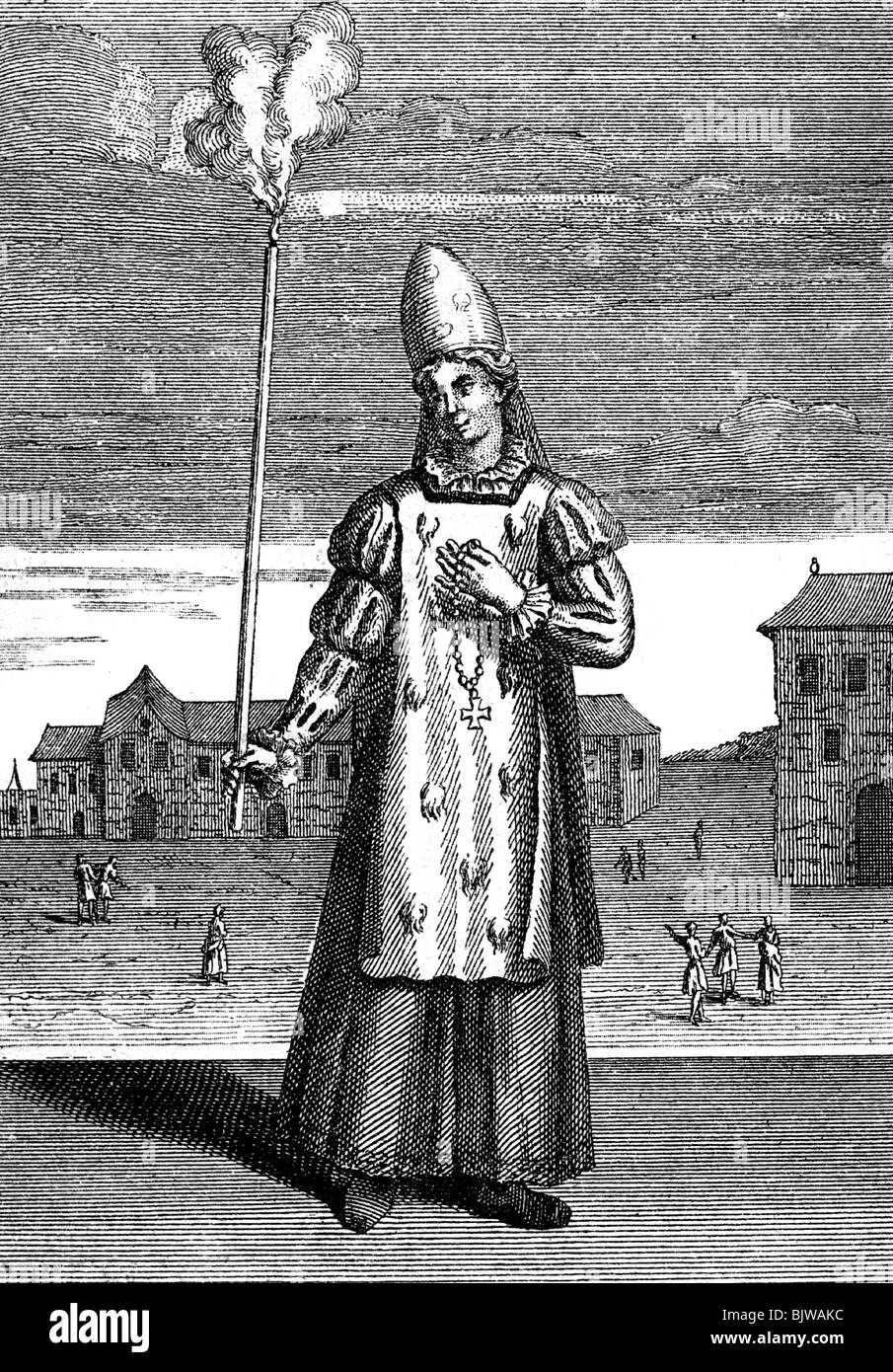 Catholic persecution 18th century Black and White Stock Photos & Images ...