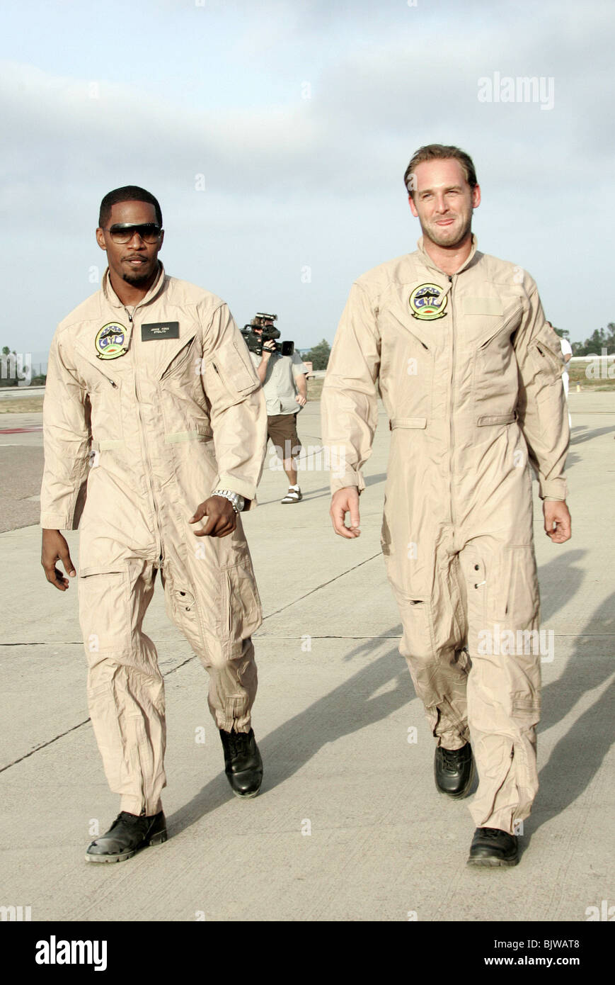 JAMIE FOXX & JOSH LUCAS STEALTH WORLD PREMIERE NAVAL AIR STATION NORTH ...