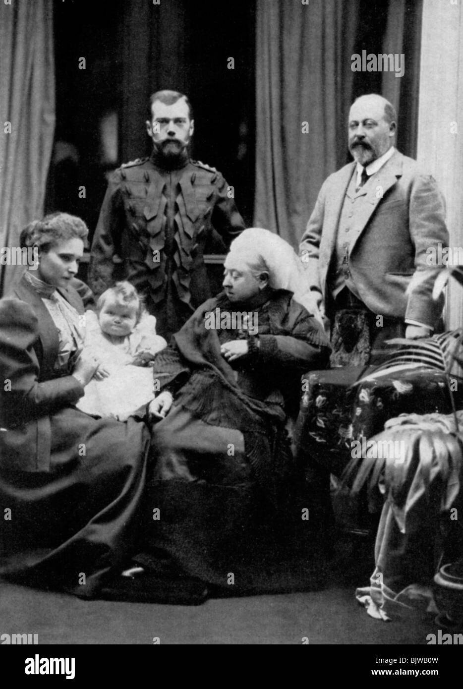 Portrait royal russian family hi-res stock photography and images - Alamy
