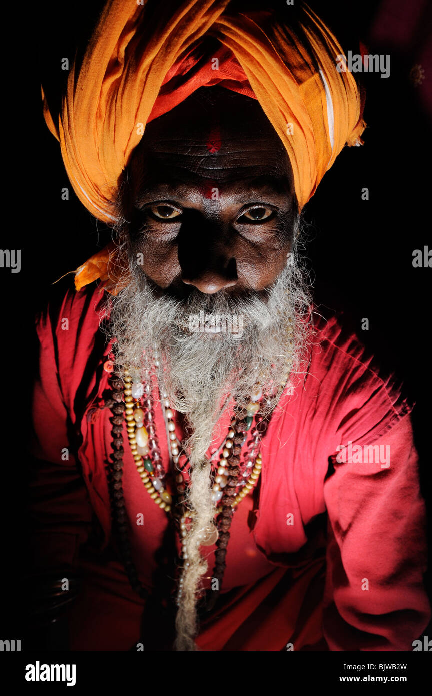 Sadhu -- a Hindu holy man in India Stock Photo - Alamy
