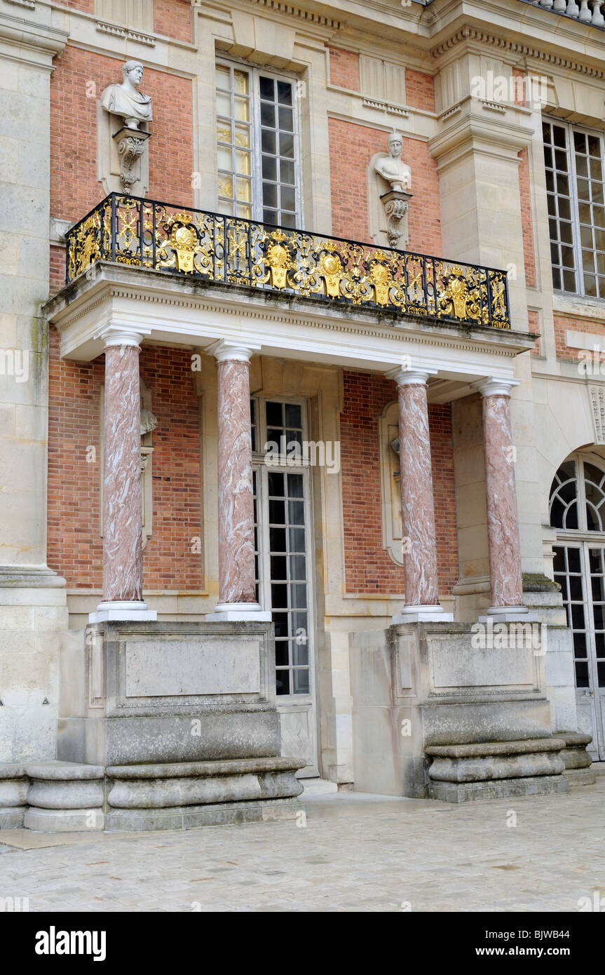 The Marble Courtyard, Palace of Versailles, Paris, France Stock Photo ...