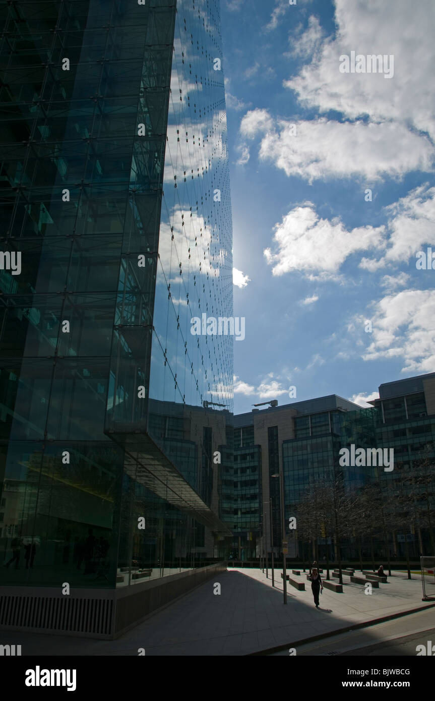 The Civil Justice Centre building, Spinningfields, Manchester, England ...
