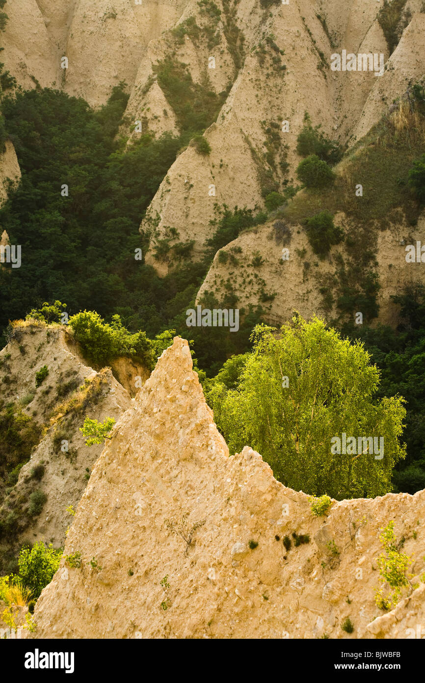 Melnik earth pyramids hi-res stock photography and images - Alamy