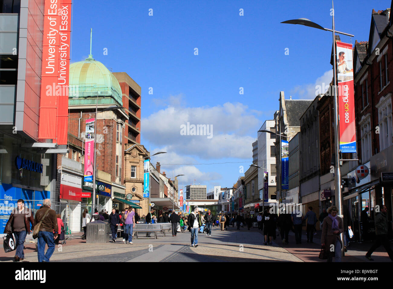 Southend on sea high street hi-res stock photography and images - Alamy