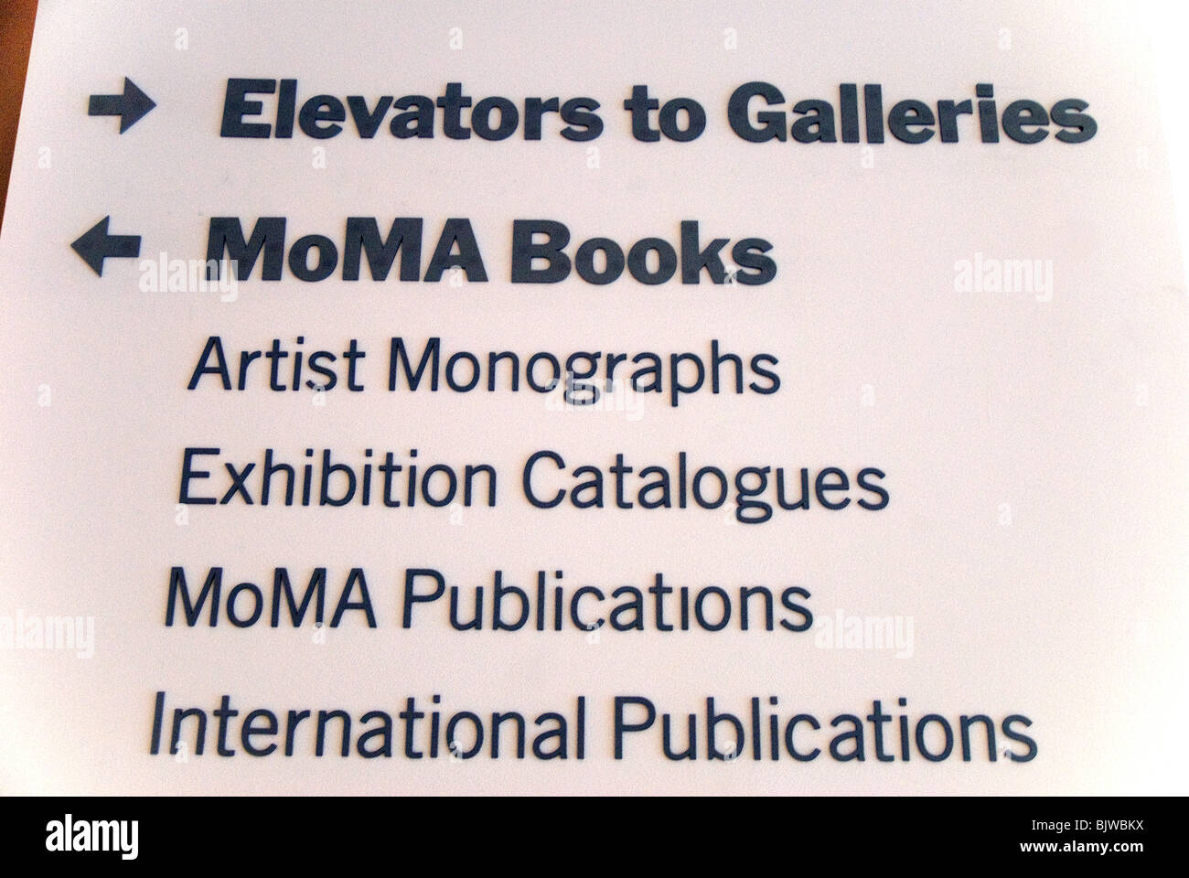 Moma sign hi-res stock photography and images - Alamy