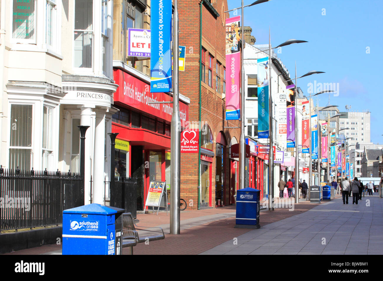 Southend high street hi-res stock photography and images - Alamy
