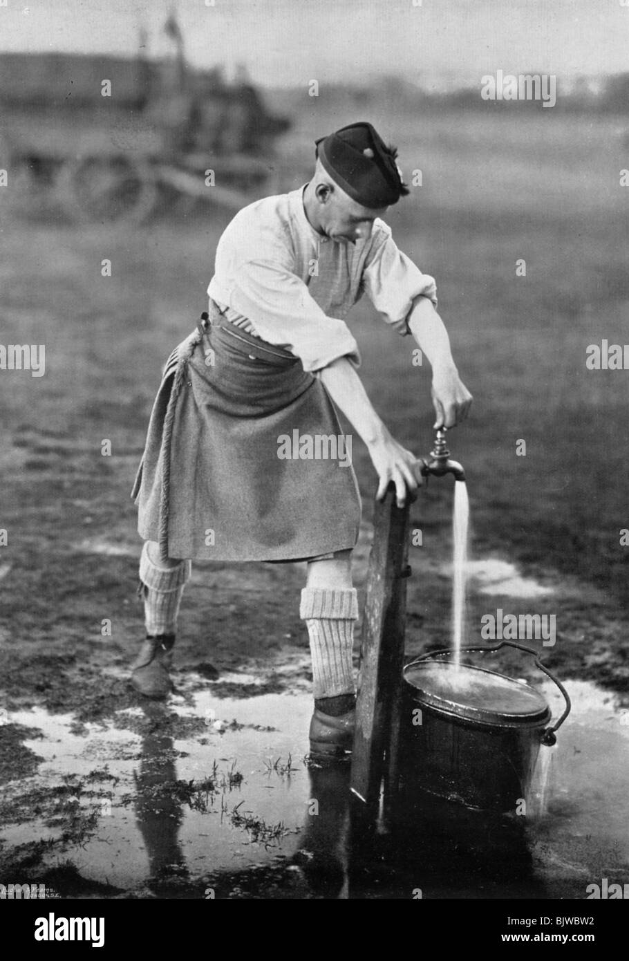 'Camp like, getting water', 1896. Artist: Gregory & Co Stock Photo - Alamy