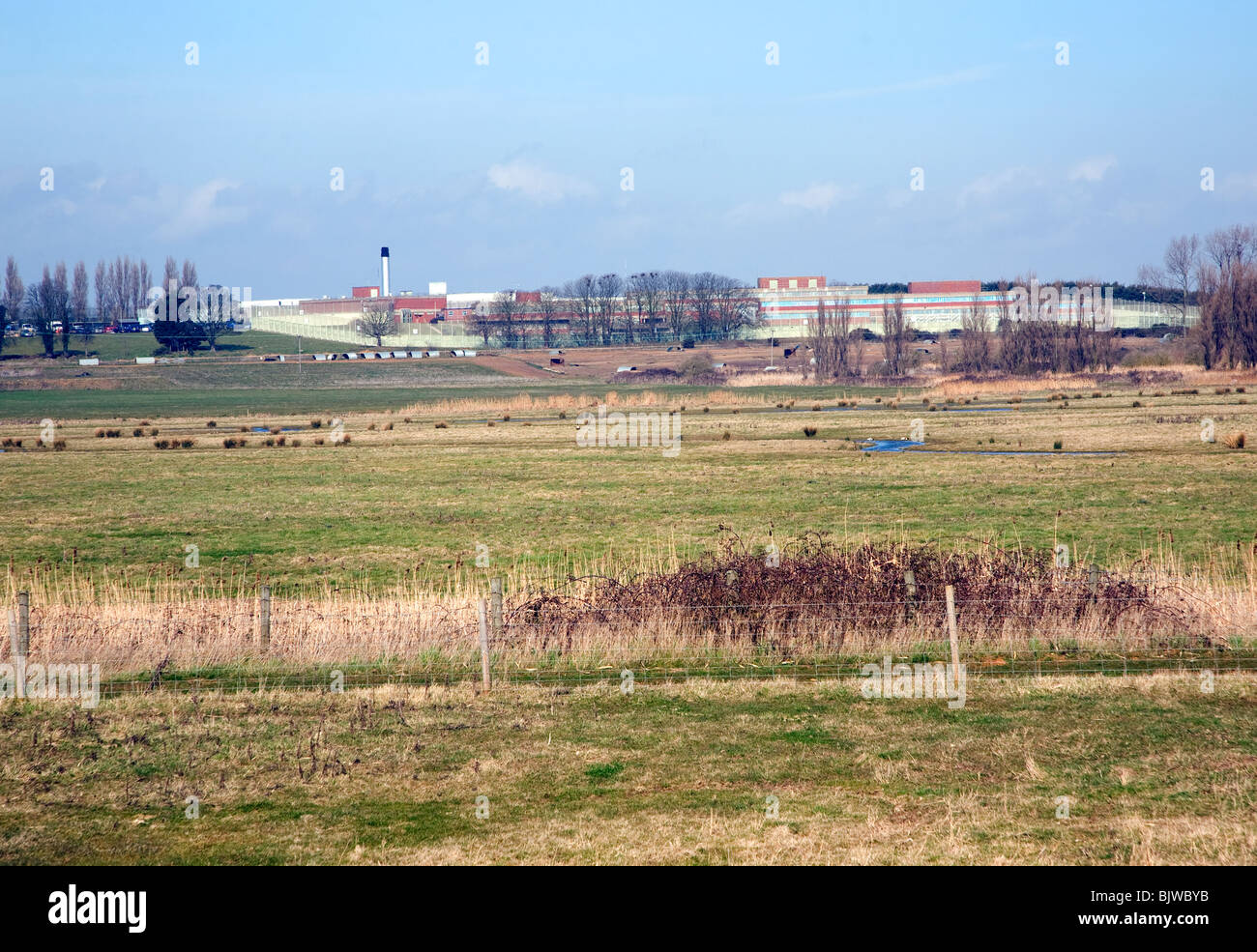 Warren Hill prison, Hollesley, Suffolk, England, UK Stock Photo - Alamy