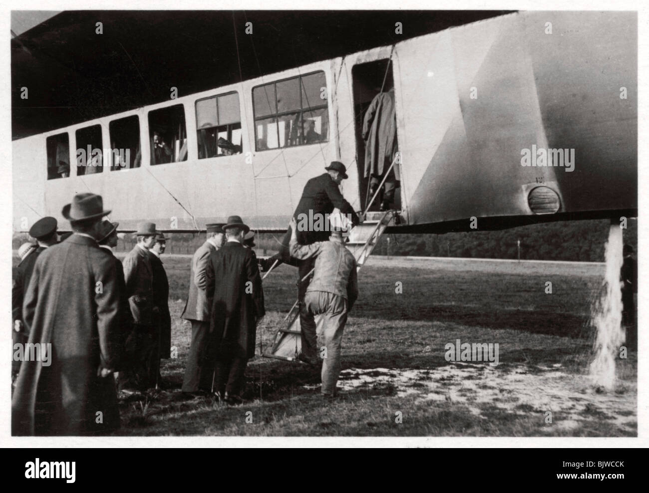 Passenger Cabin Zeppelin Airship High Resolution Stock Photography and ...