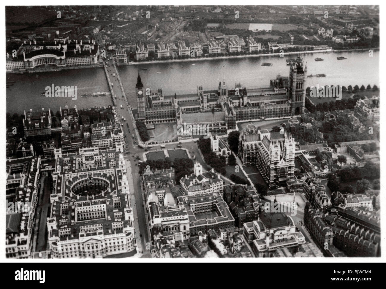 Aerial view of westminster hi-res stock photography and images - Alamy