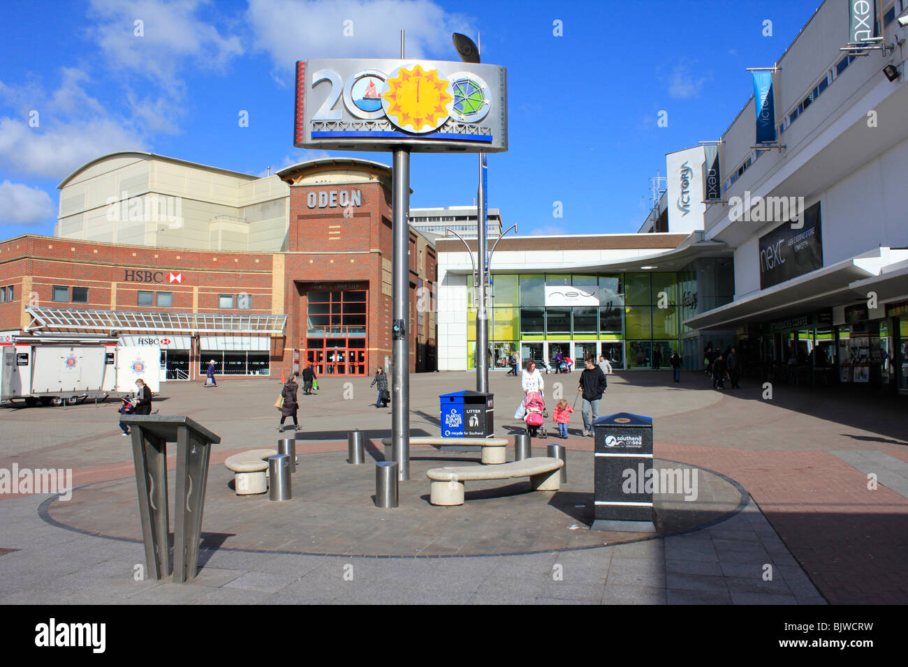 southend on sea town centre high street essex england uk gb Stock Photo ...