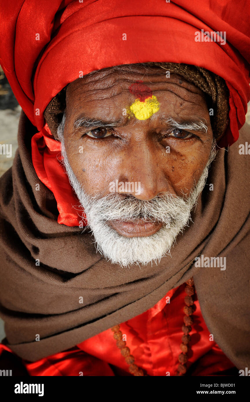 Sadhu -- a Hindu holy man in India Stock Photo - Alamy