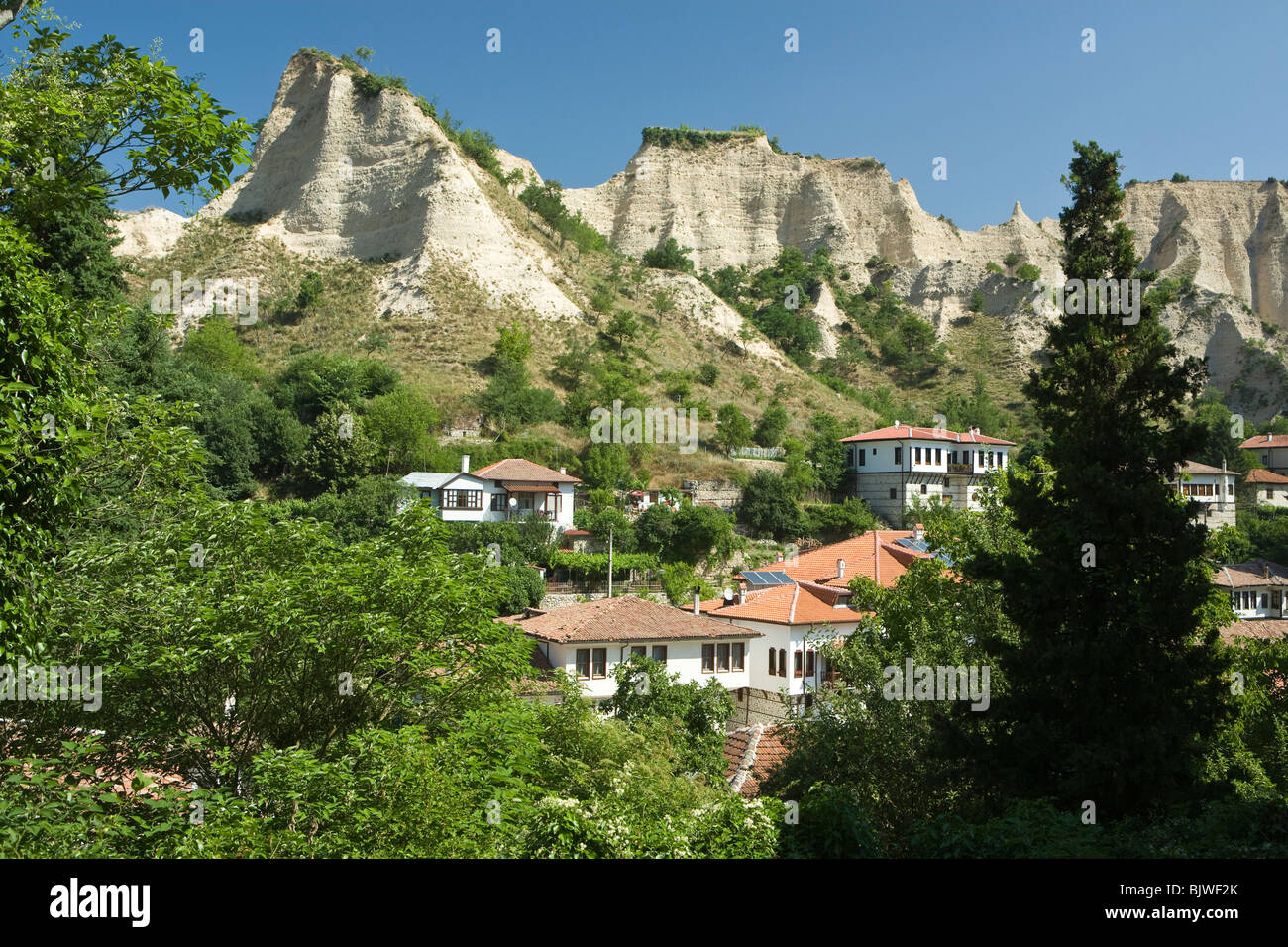 Melnik, Sand Pyramids, Natural phenomenon, stunning rock formations ...