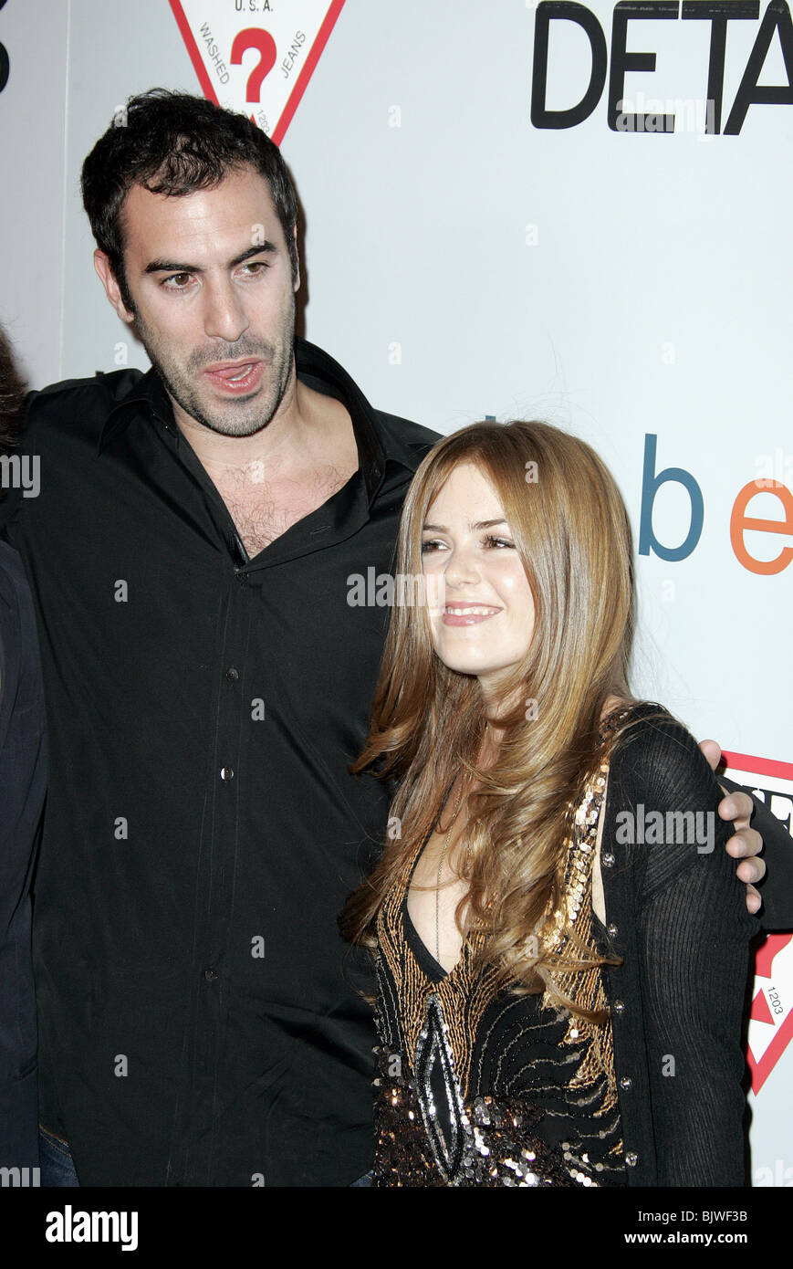 Isla Fisher And Sacha Baron Cohen 2022