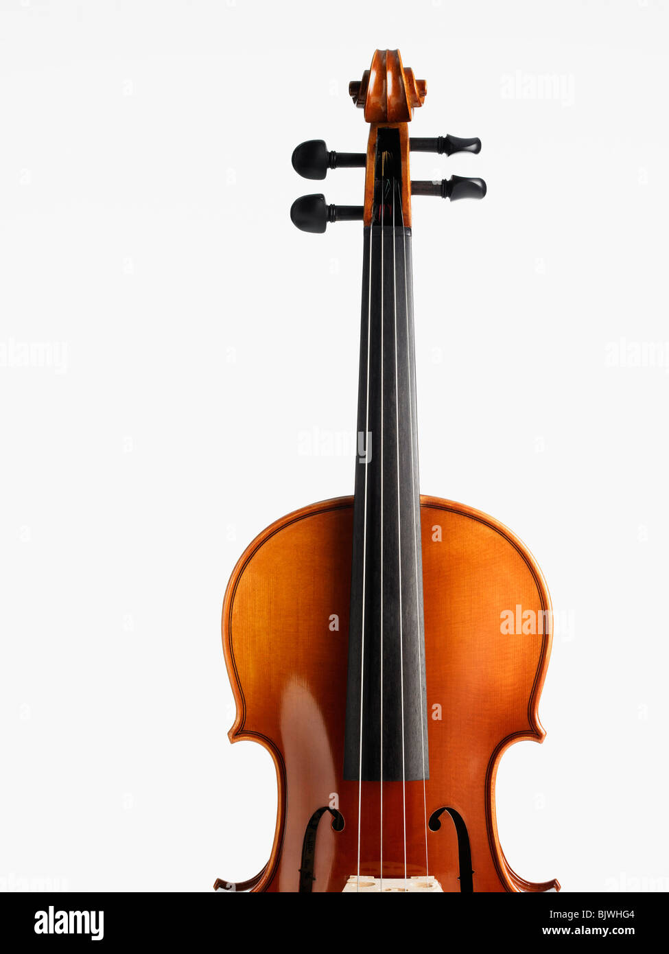 Vertical violin white wood hi-res stock photography and images - Alamy