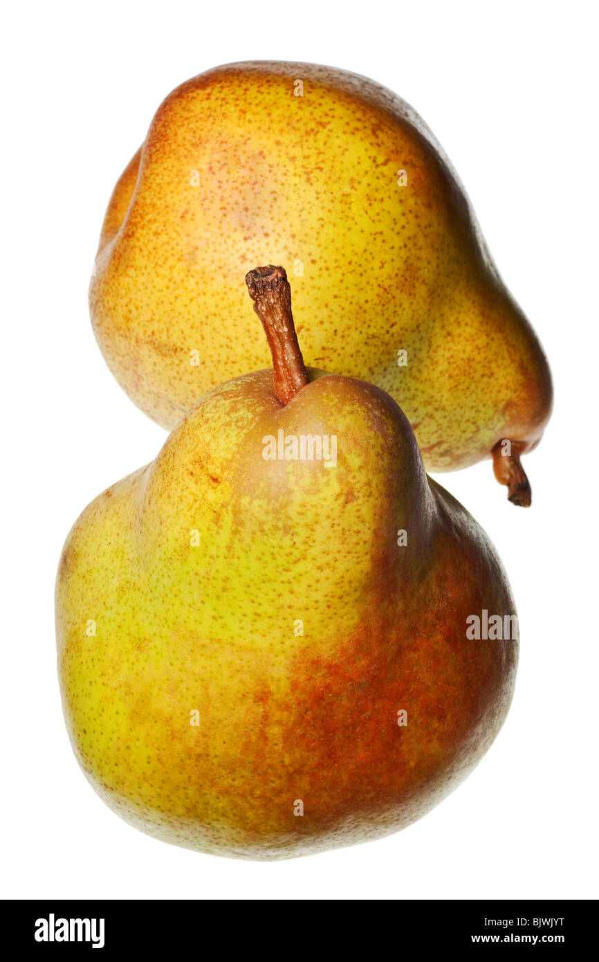 pear isolated on a pure white background Stock Photo - Alamy