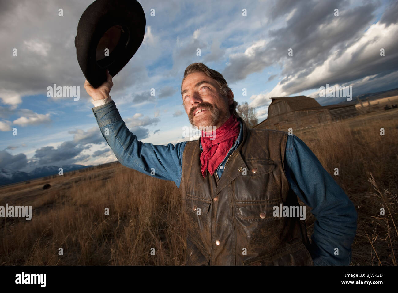 Old west cowboy landscapes hi-res stock photography and images - Alamy