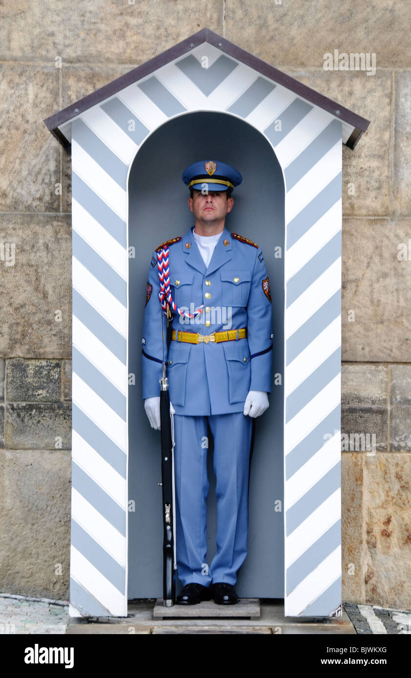 Prague castle uniform hi-res stock photography and images - Alamy
