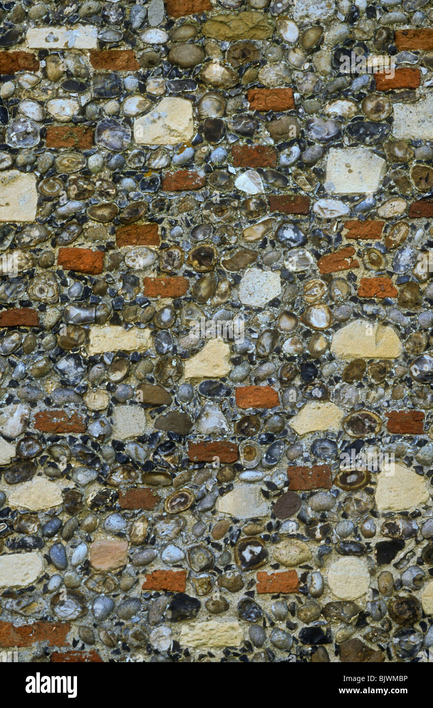 Flint brick stone hi-res stock photography and images - Alamy