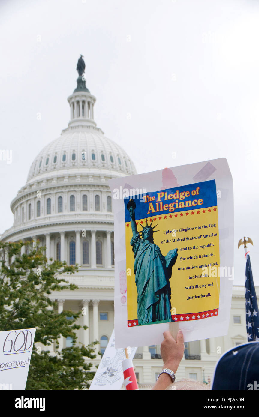 Protest Rally Demonstration at U.S. Capitol Building Washington DC ...