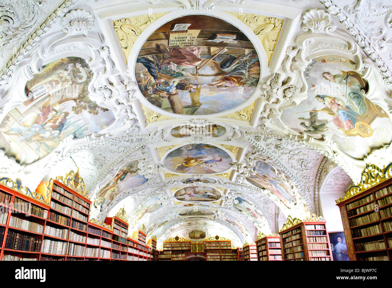 Baroque library prague hi-res stock photography and images - Alamy