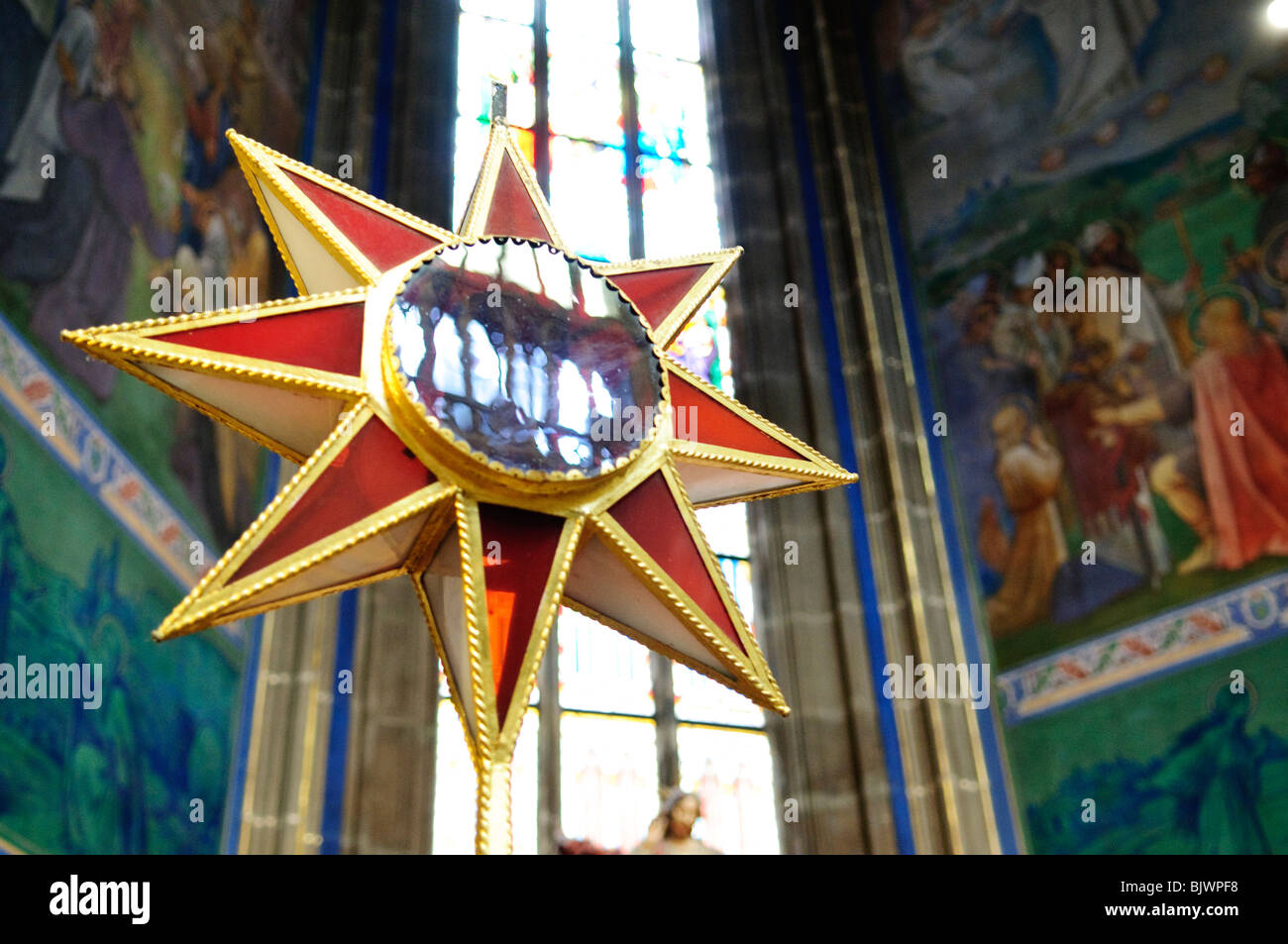 St Vitus Cathedral Star Reliquary Of St John Of Nepomuk Prague Czech ...