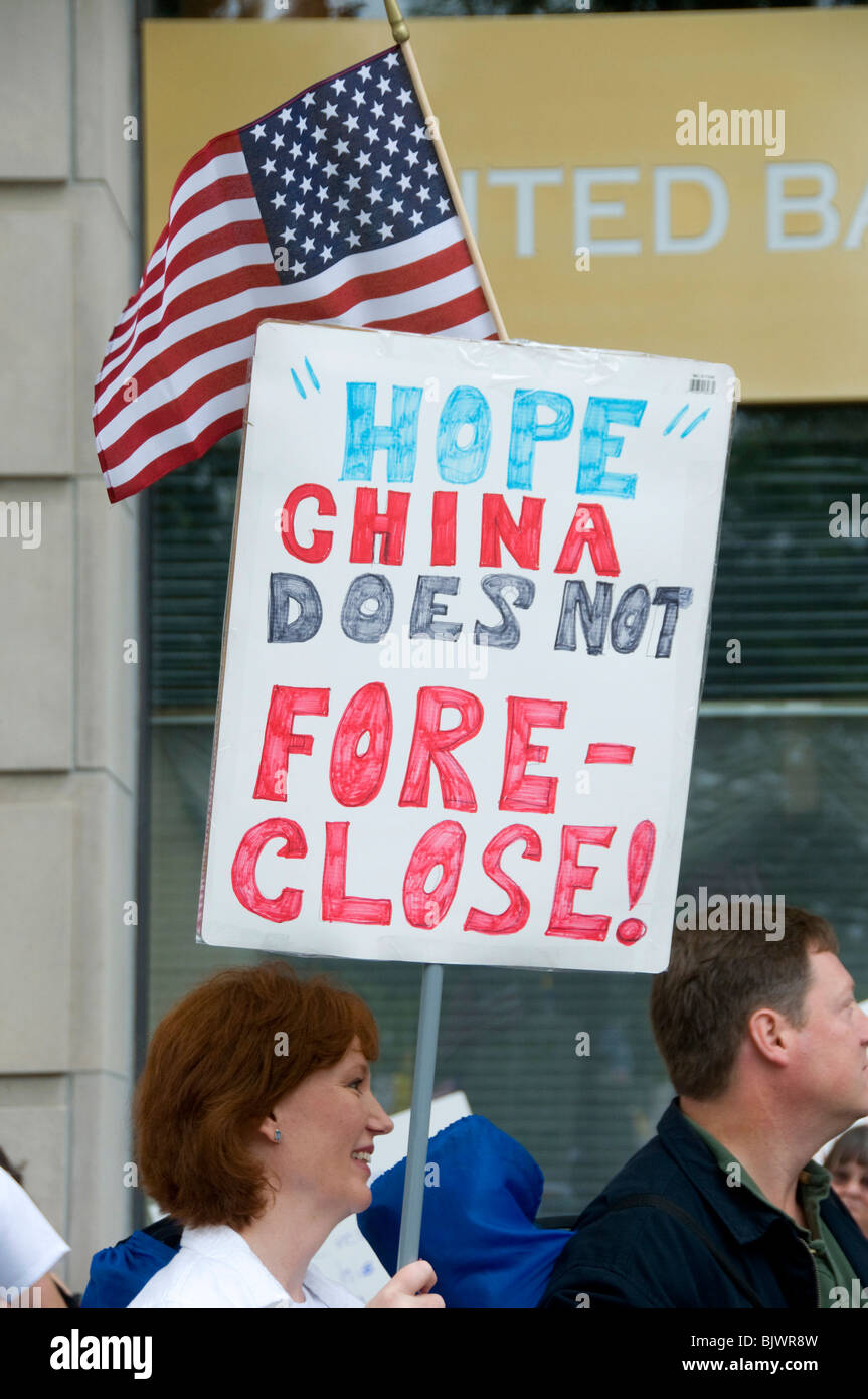 Protest Rally Demonstration Washington DC Against Government Stock ...
