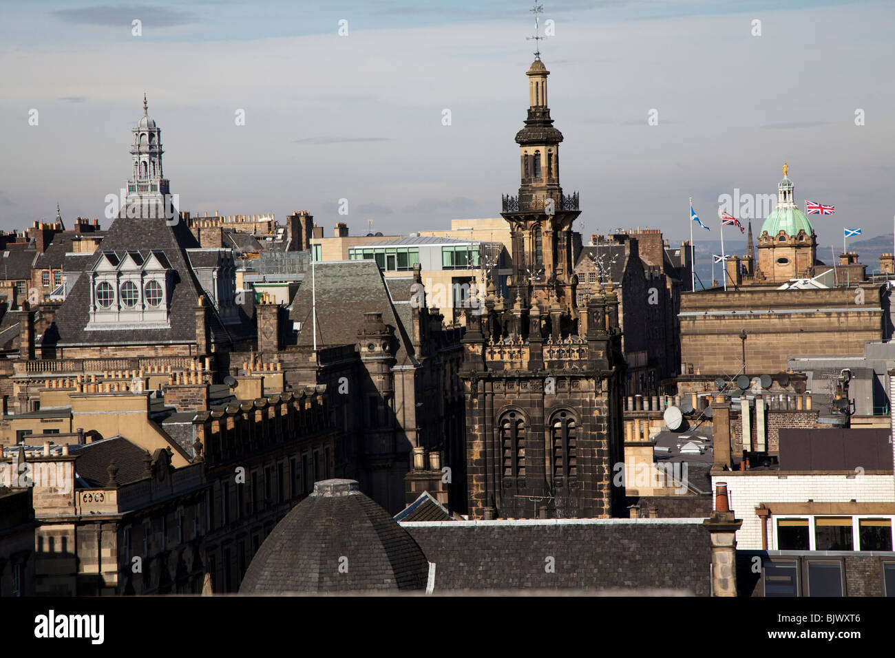 Overview of the city, Edinburgh, Scotland Stock Photo - Alamy