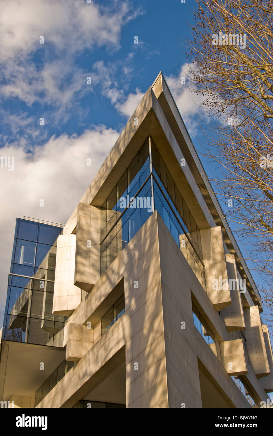 Paris, France, Commercial Architecture, Modern Office Building in ...