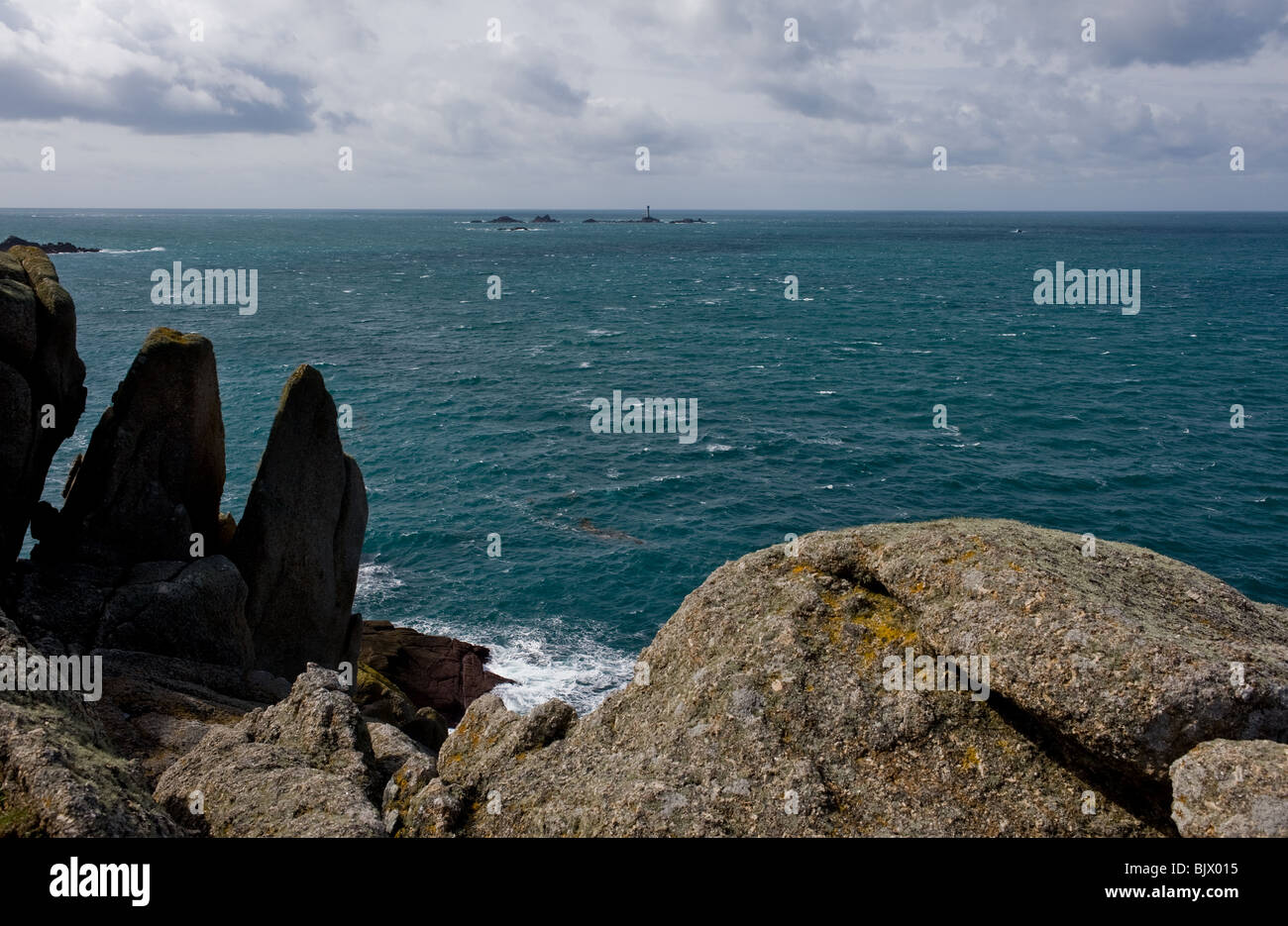Eddystone rocks lighthouse hi-res stock photography and images - Alamy