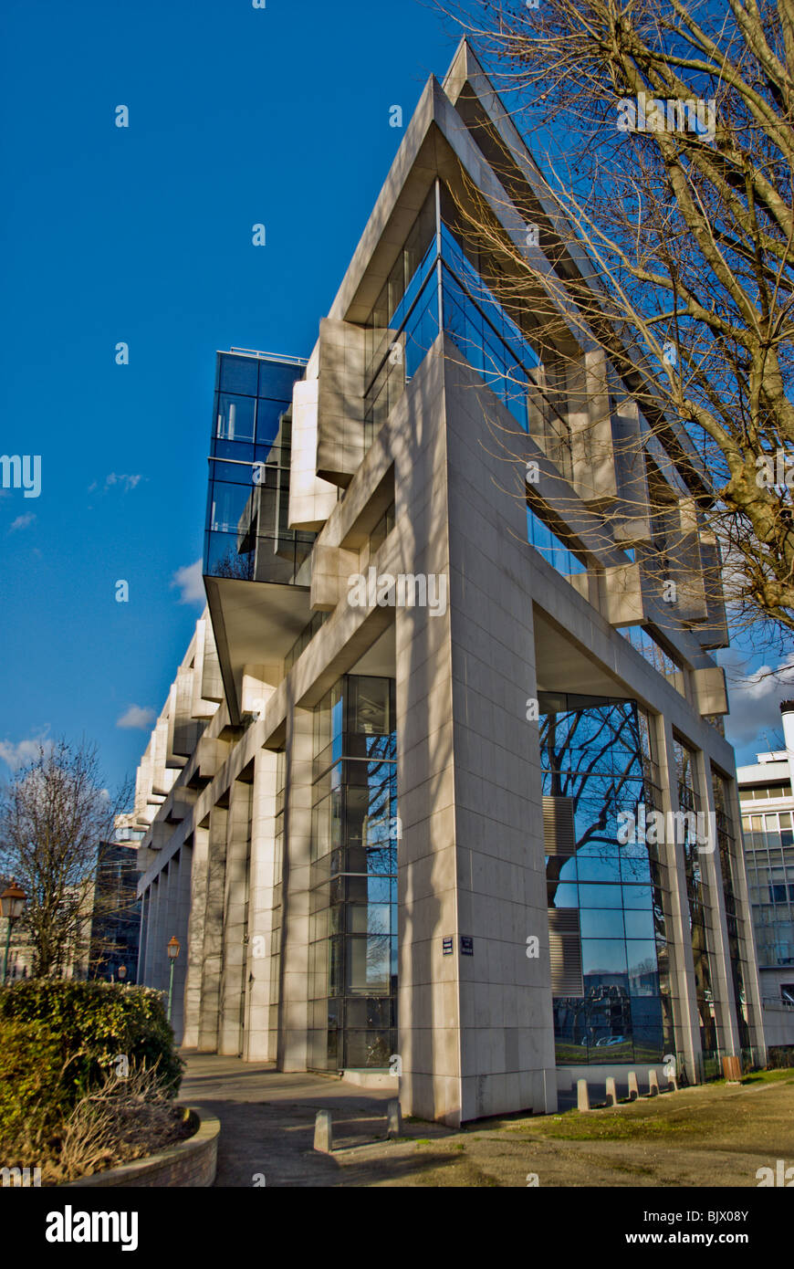 Paris, France, Commercial Architecture, Modern Office Building in ...