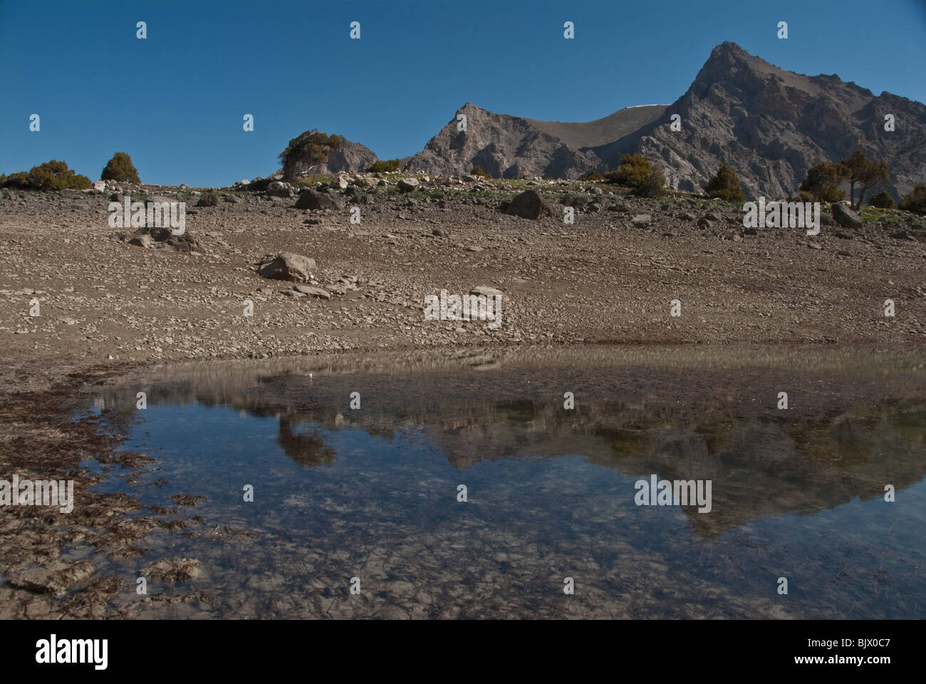 Fan Mountains, Tajikistan Stock Photo - Alamy
