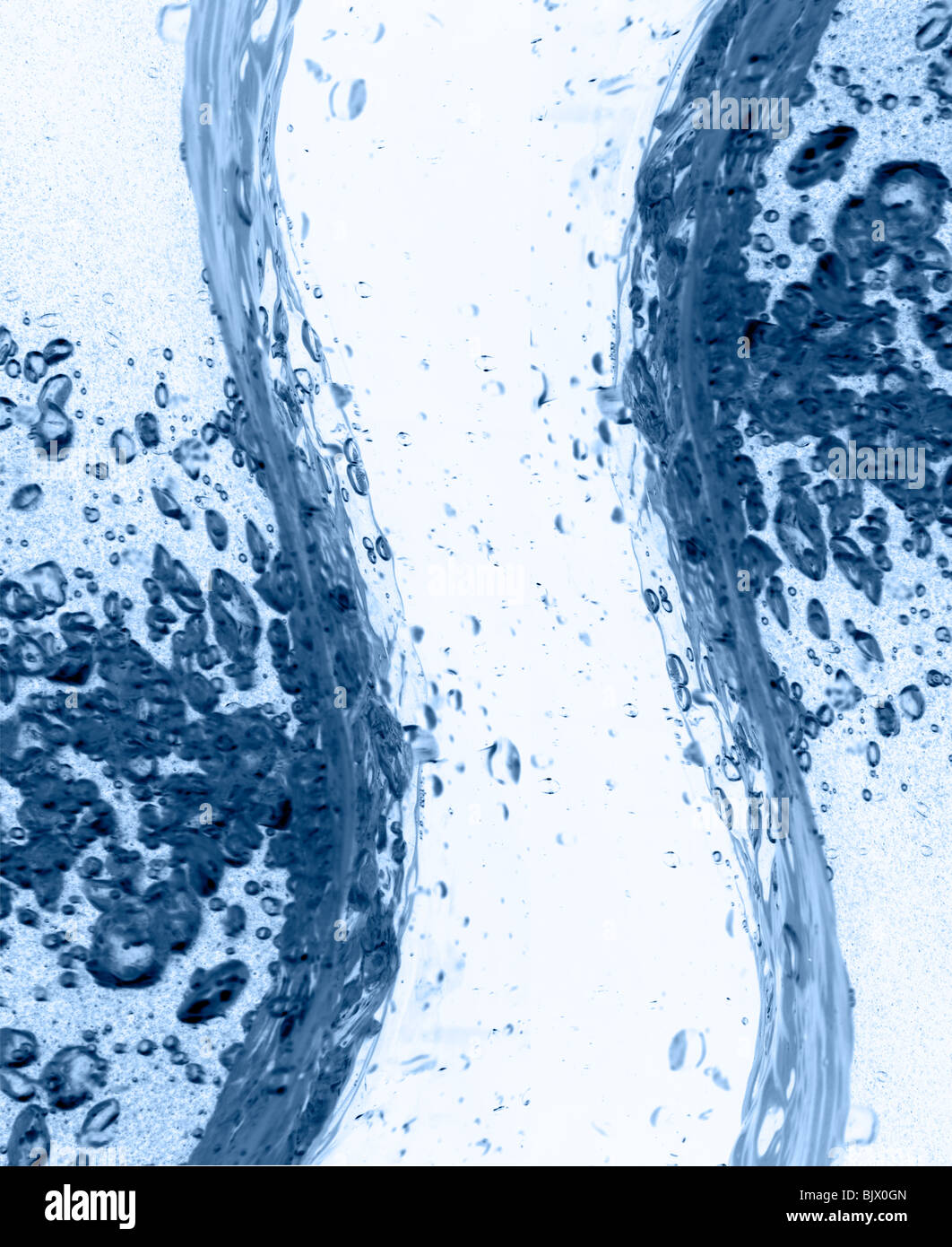 The abstract water splash background Stock Photo - Alamy