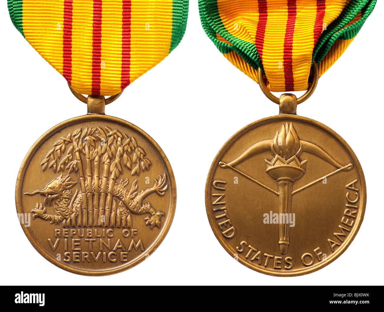 US Vietnam Service Medal Stock Photo - Alamy