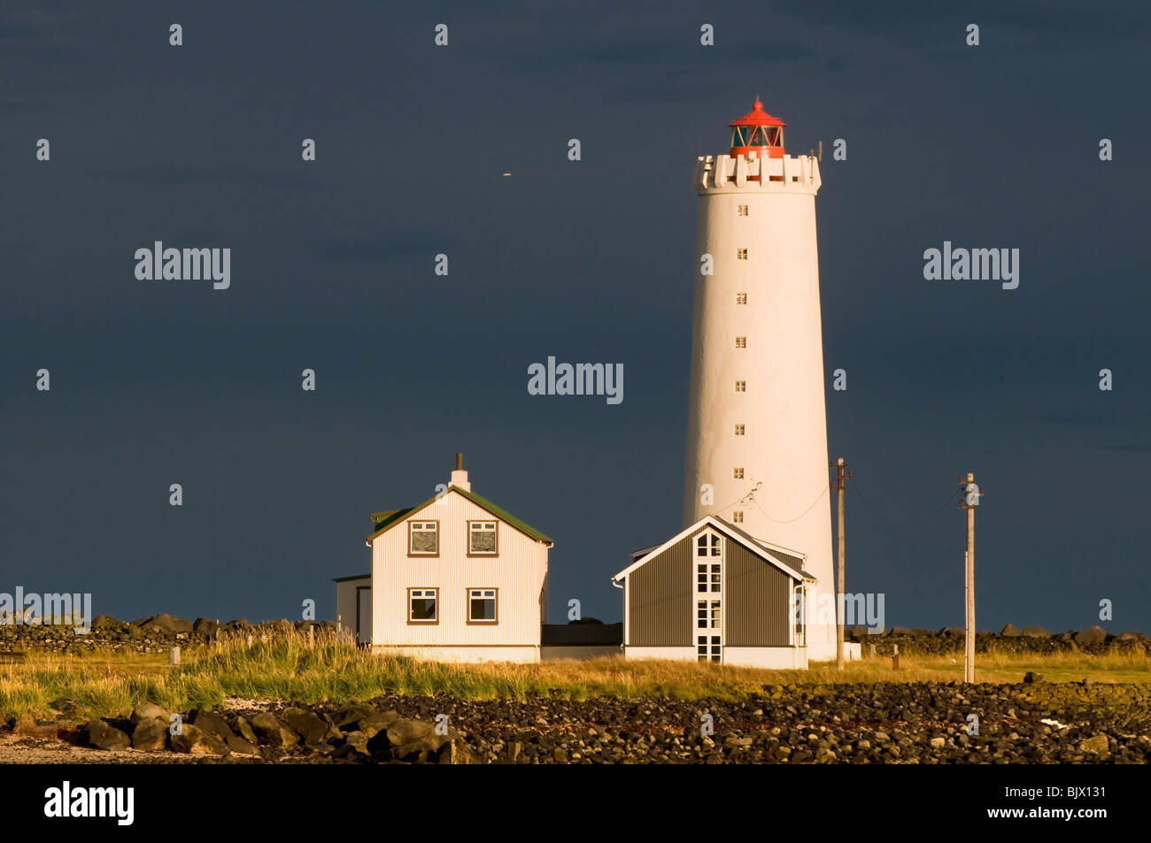 Storm near lighthouse hi-res stock photography and images - Alamy