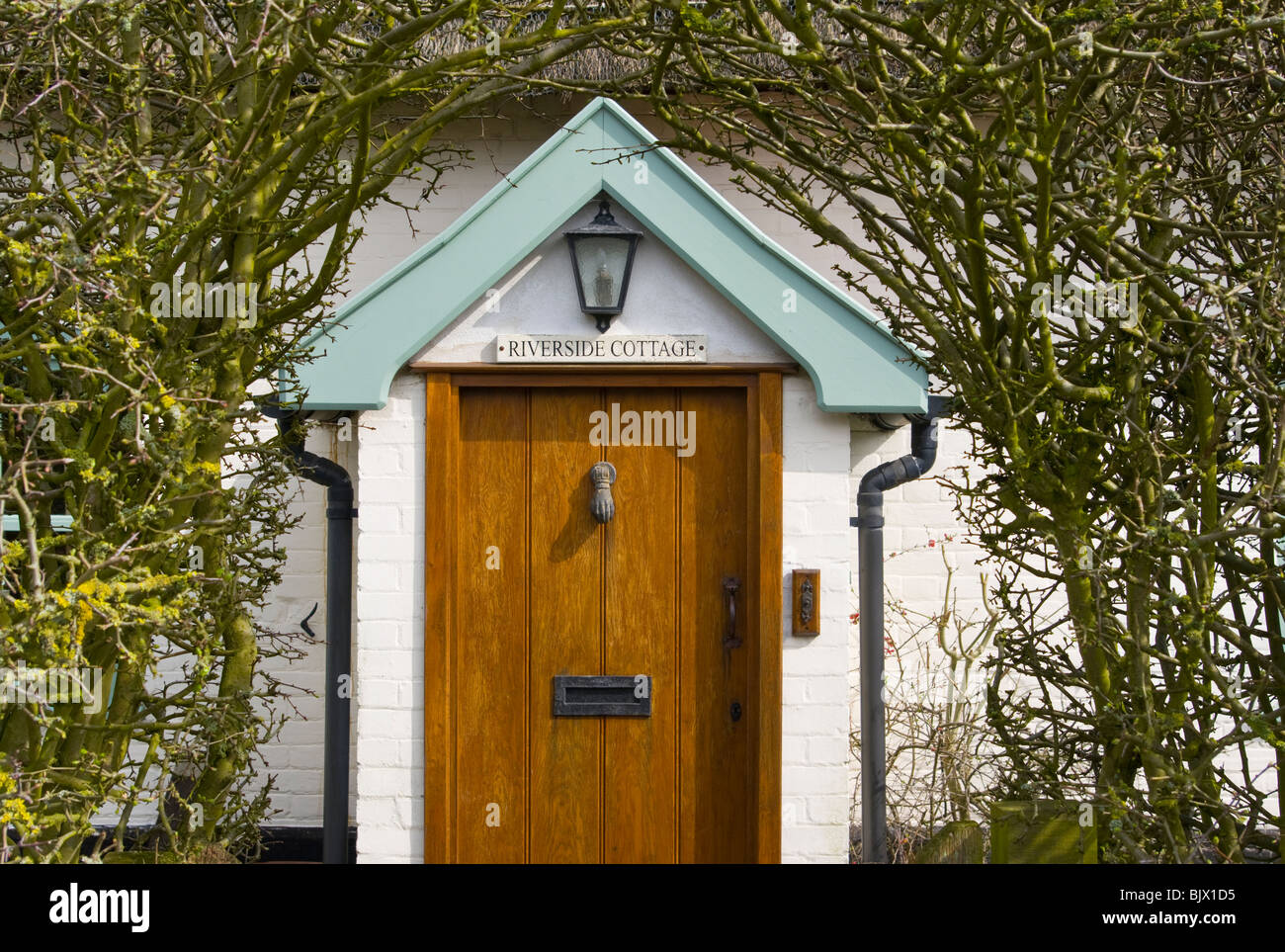 Wooden Front Door Stock Photo - Alamy