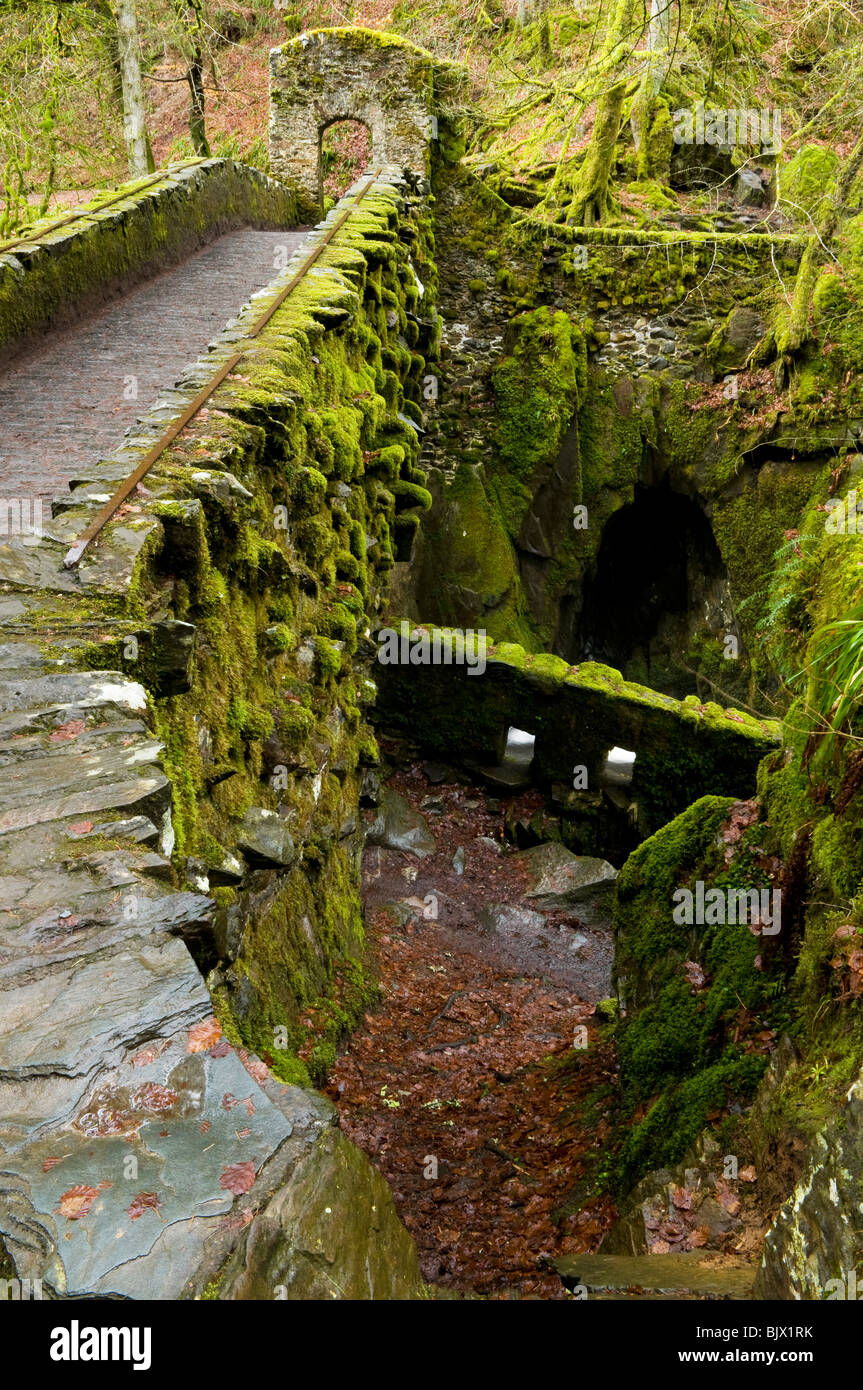 The Hermitage bridge on the river Braan near Dunkeld Stock Photo - Alamy