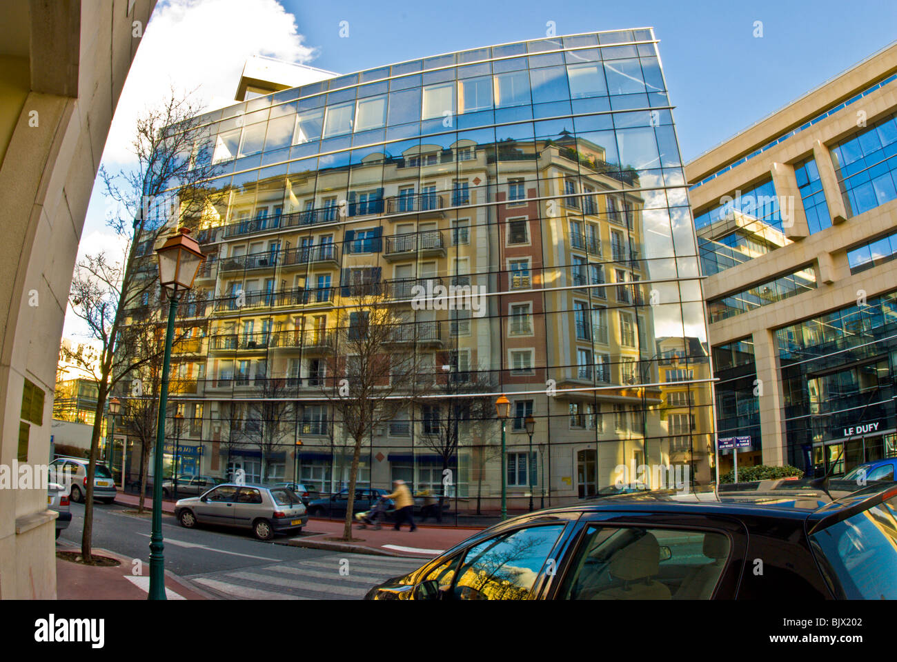 Paris, France, Commercial Architecture, Modern Office Building in ...