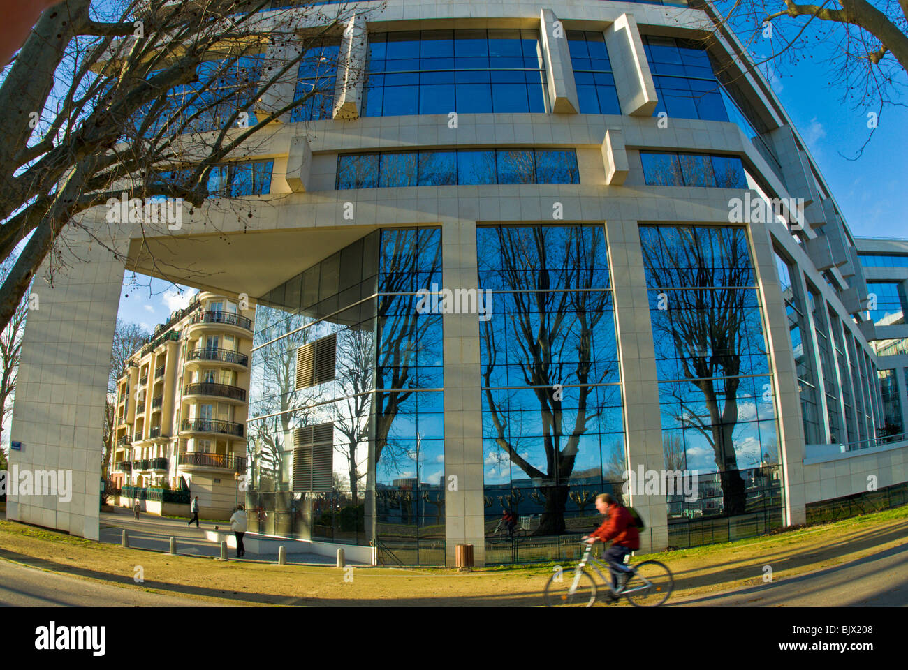 Paris, France, Commercial Architecture, Modern Office Building in ...