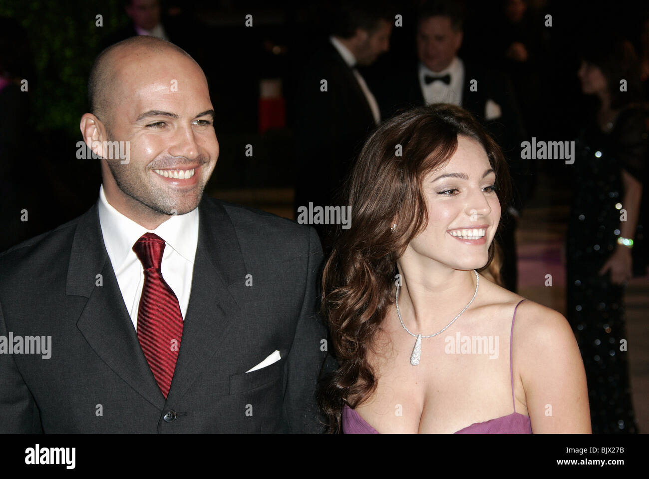 BILLY ZANE & KELLY BROOK VANITY FAIR OSCAR PARTY 2005 MORTONS WEST ...