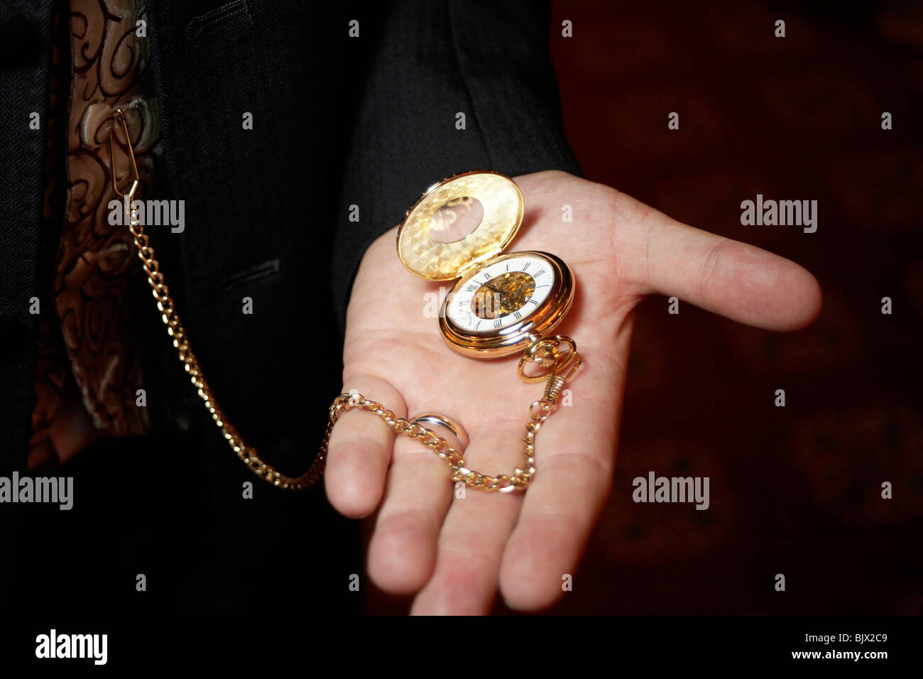Man's pocket watch Stock Photo - Alamy