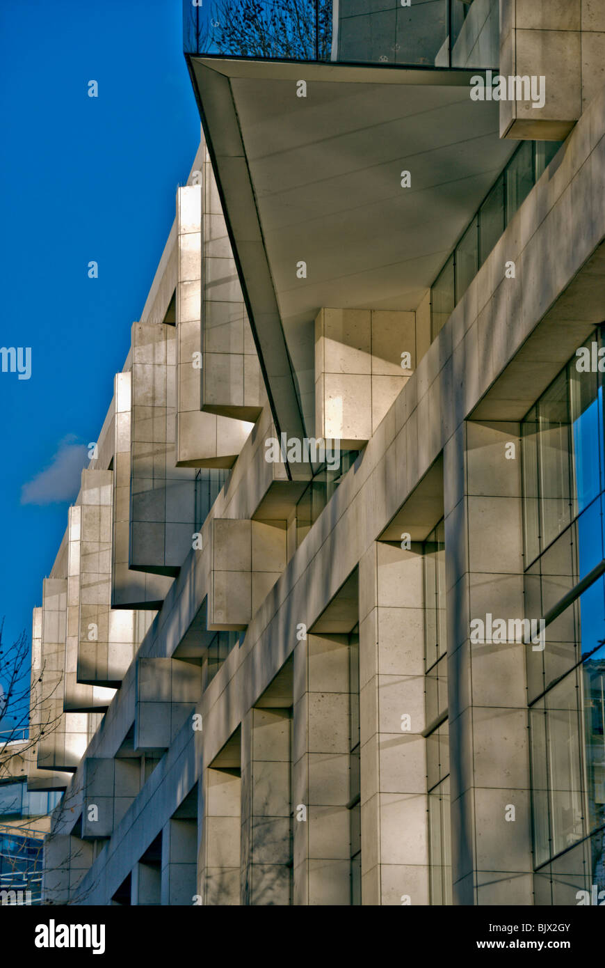 Paris, France, Commercial Architecture, Modern Office Building in ...