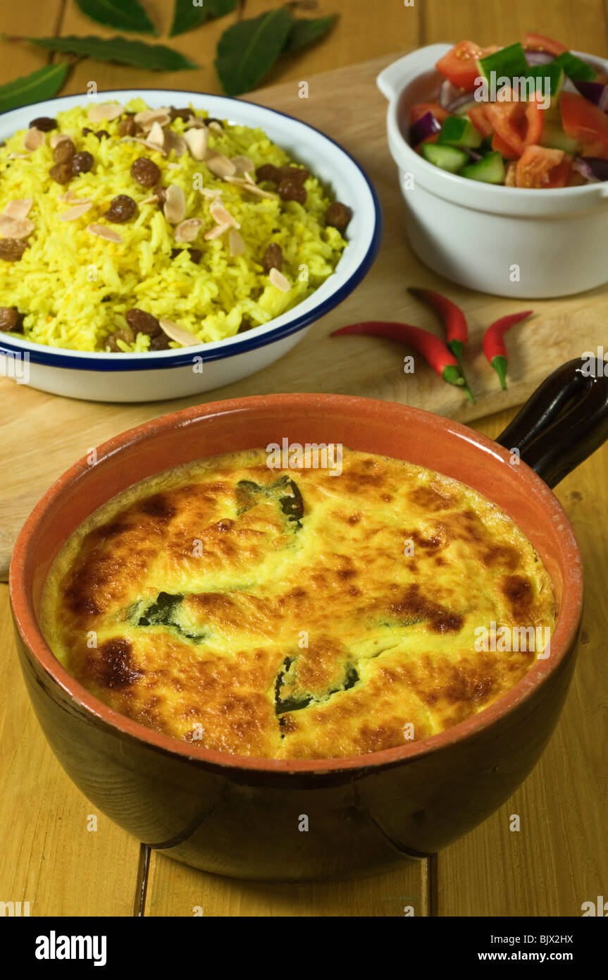 Bobotie South Africa Food Stock Photo - Alamy