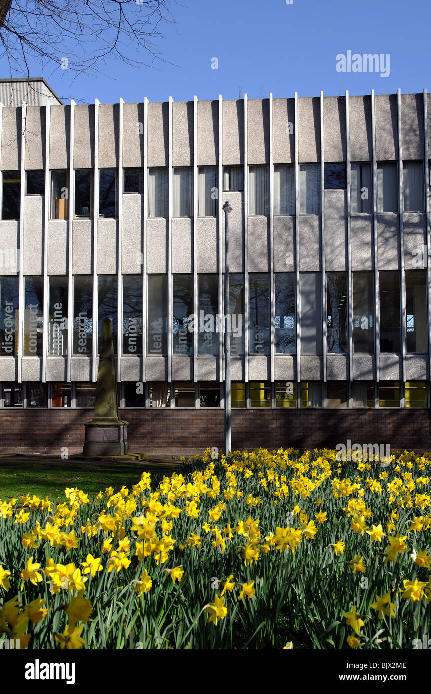 The public library, Tamworth, Staffordshire, England, UK Stock Photo ...