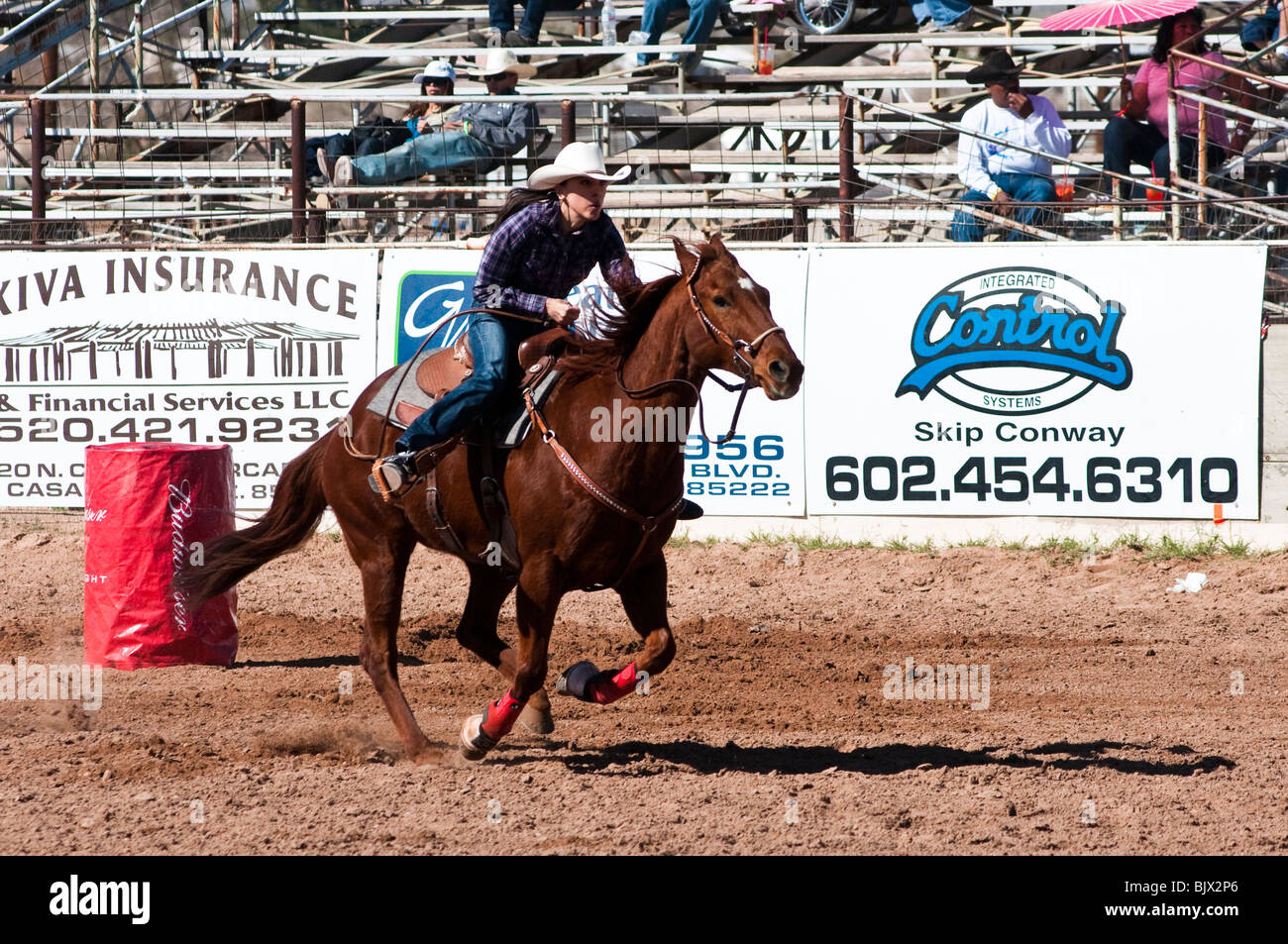Barrel Racing High Resolution Stock Photography and Images - Alamy